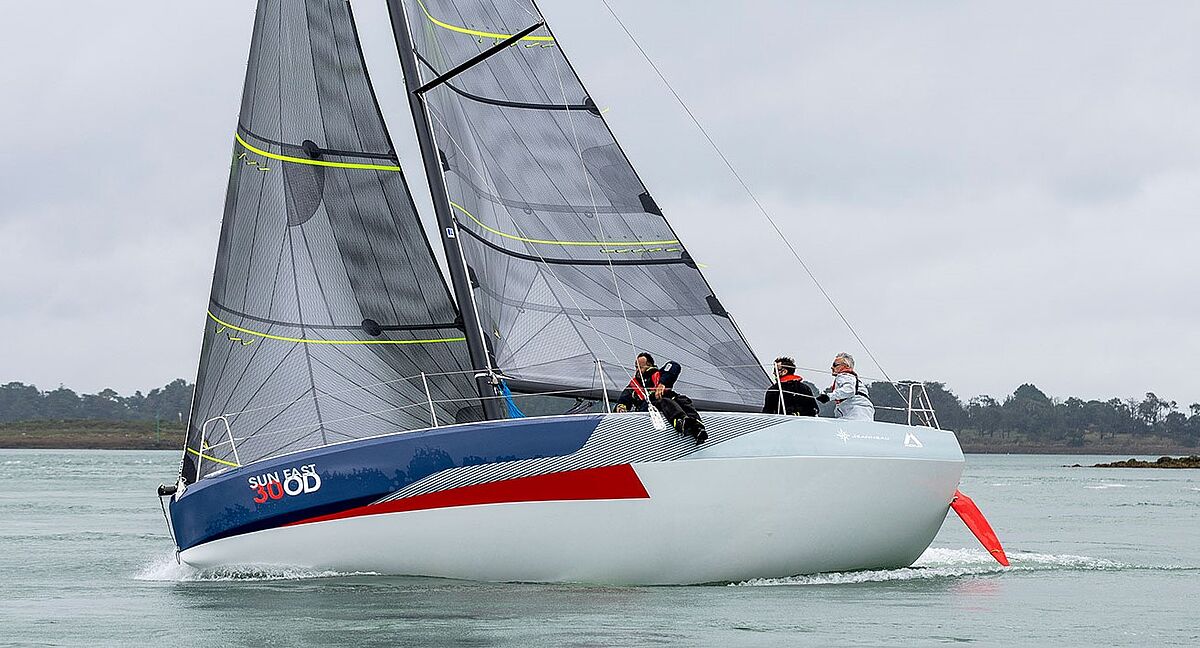 Jeanneau Sun Fast 30 One Design er første seriebyggede båd i ...
