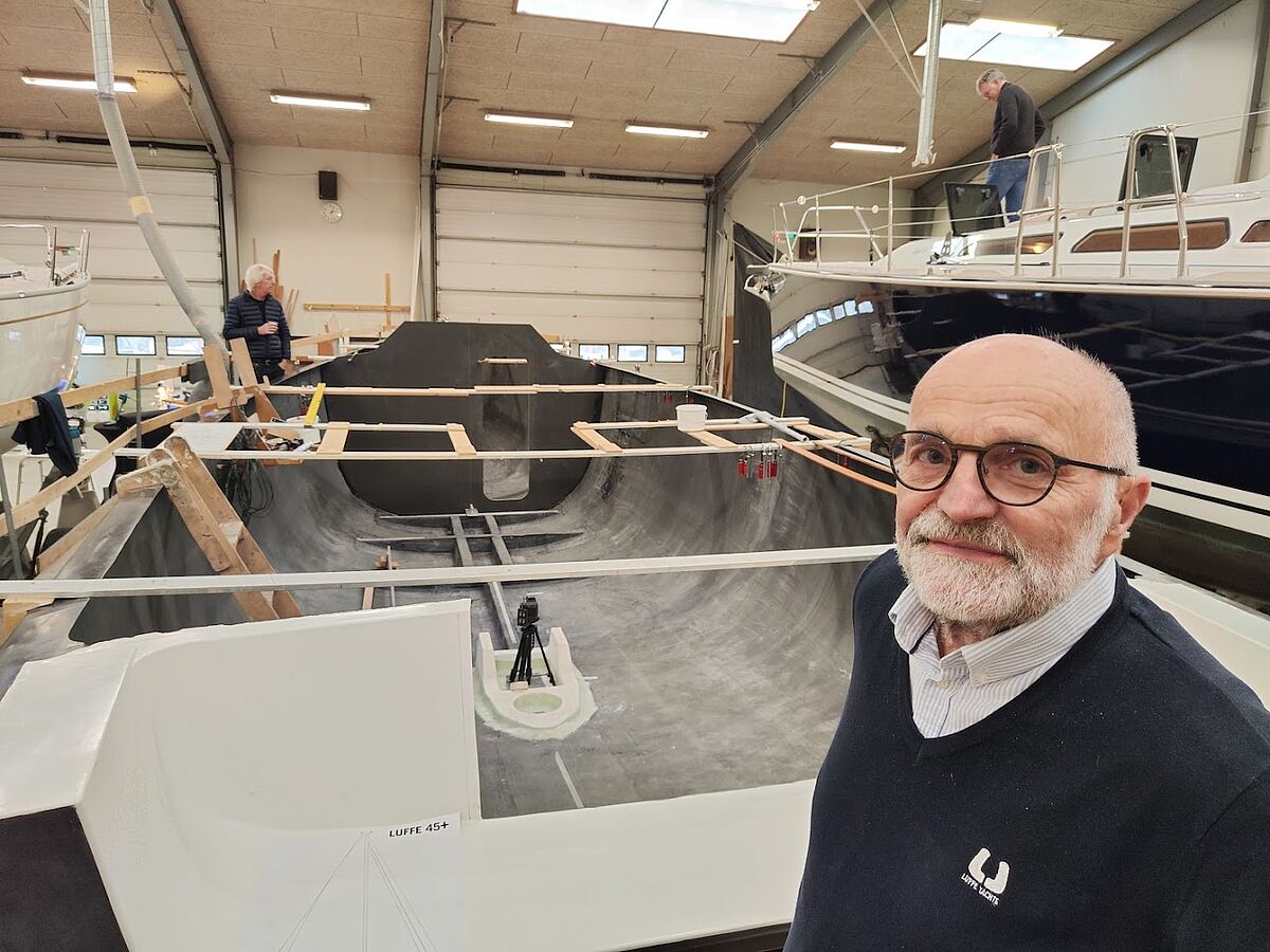 Luffe Yachts boss forklarer om ny Luffe 45 + i kulfiber - Minbåd.dk