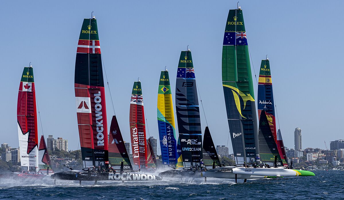 ROCKWOOL Racing SailGP-team halverer afstanden til podiepladserne og ...