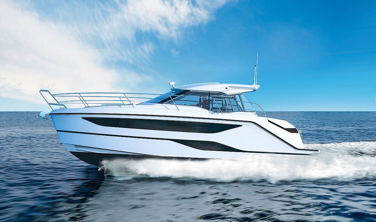 Bavaria SR 33 flyder i 2023 - lillesøster i meget solgt SR-Line - Minbåd.dk