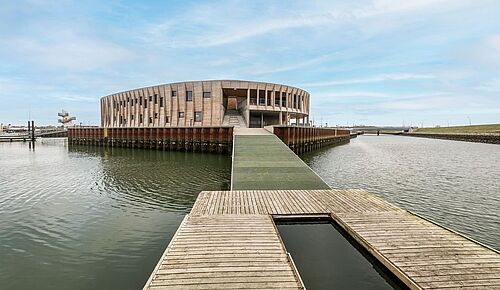 Nyt Maritimt Center, et ikonisk vartegn i Esbjerg på kunstig ø - kan ...