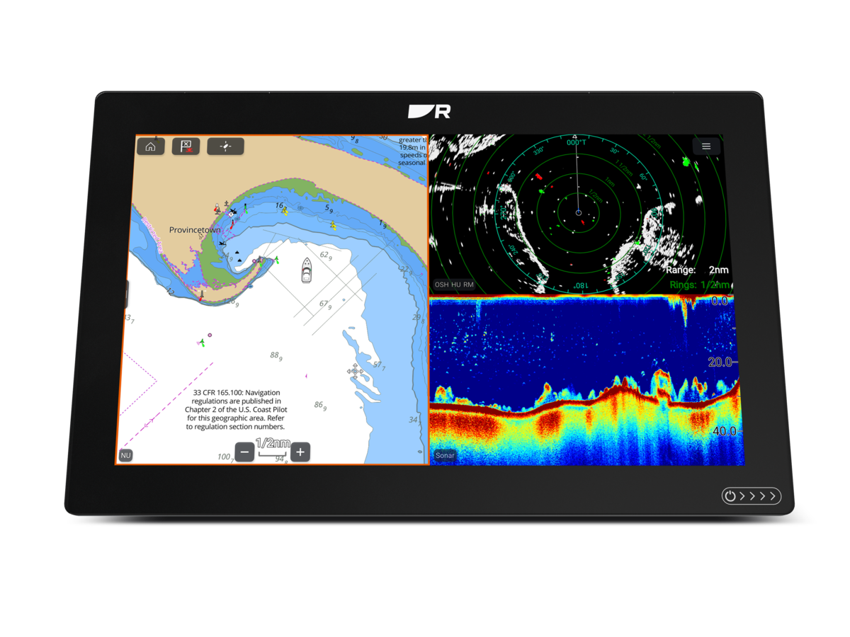Raymarine Axiom 2 XL Glass Bridge-kortplottere er 30 procent hurtigere med 6 core-processor ...