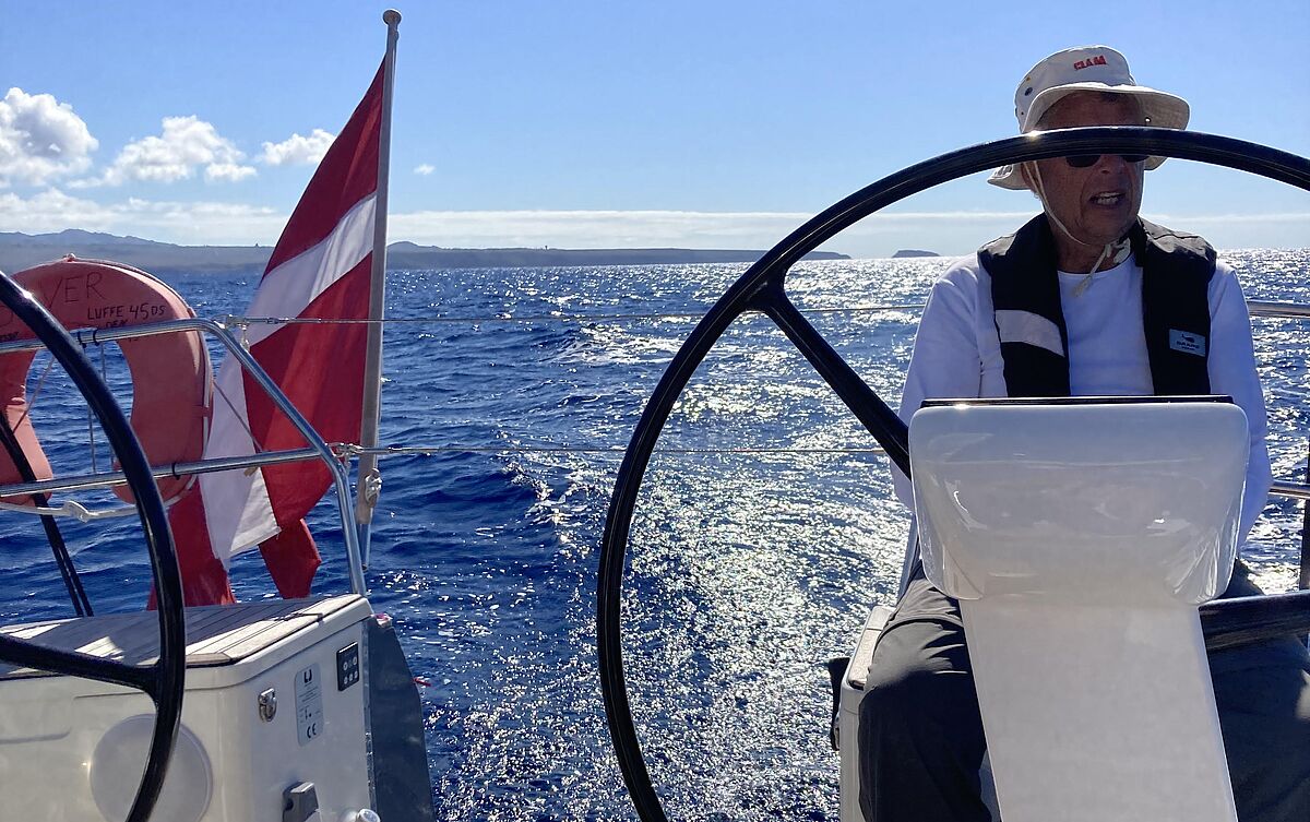 Birger Scheufens sejlede alene fra Belfast til Azonerne i en Luffe 45 ...