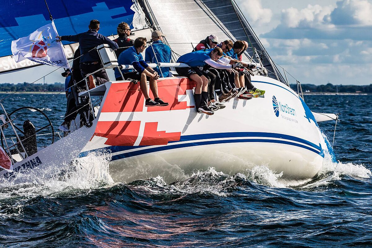 Danskere sidst i Nord Stream Race: Udgår med masteproblemer - Minbåd.dk