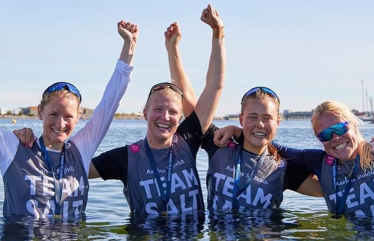 Team Salt fra Aarhus Sejlklub var favoritter og vandt kvinde-stævnet ...